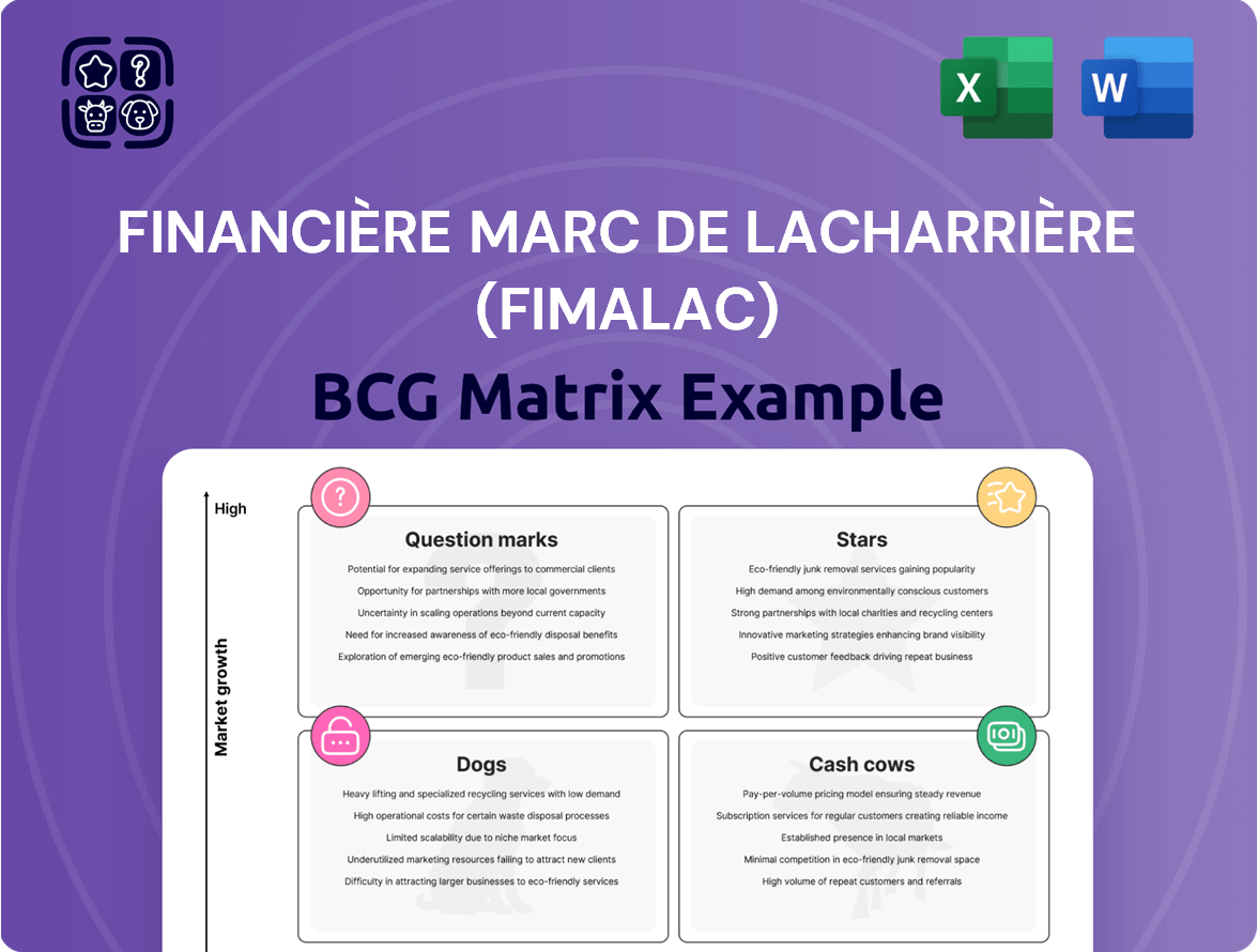 Financière Marc de Lacharrière (Fimalac) BCG Matrix Analysis ...